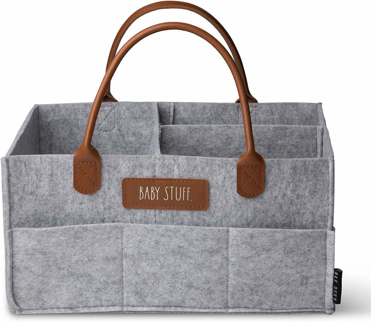 Rae Dunn Baby Diaper Caddy Organizer with 7 Compartments | DesignStyles