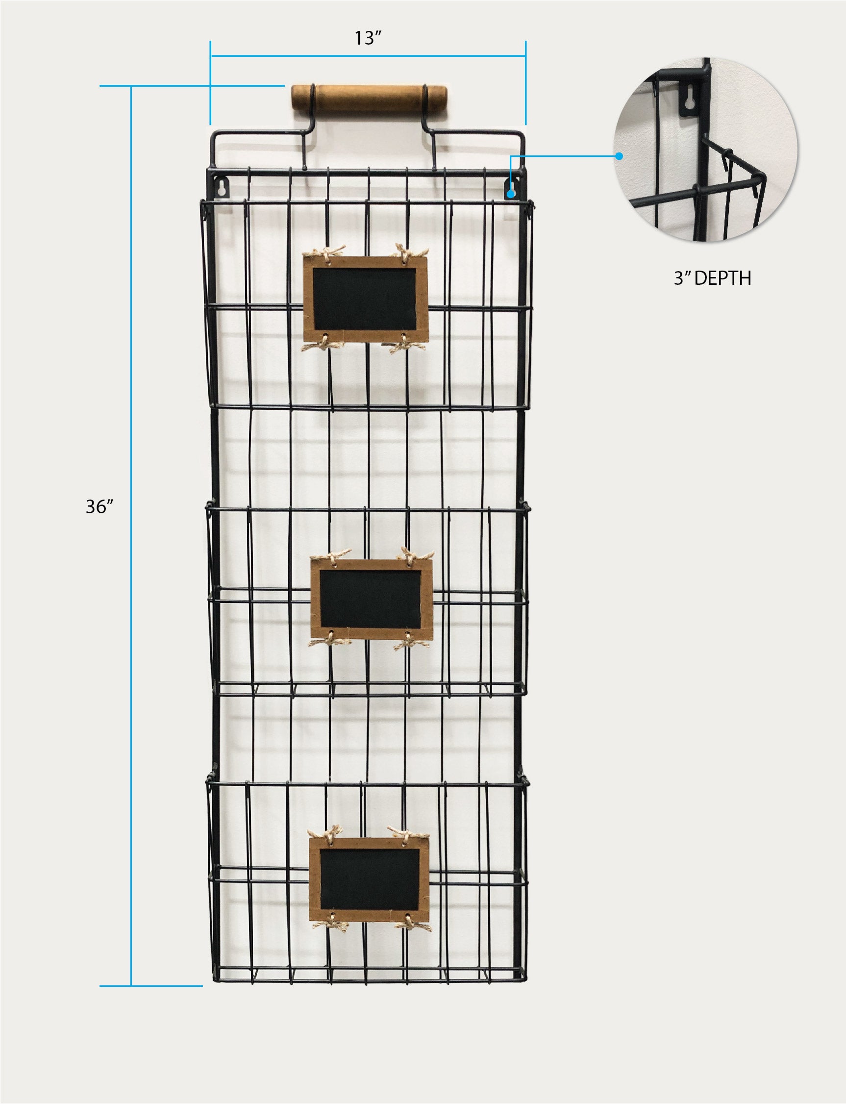 3 tier wall file holder | DesignStyles