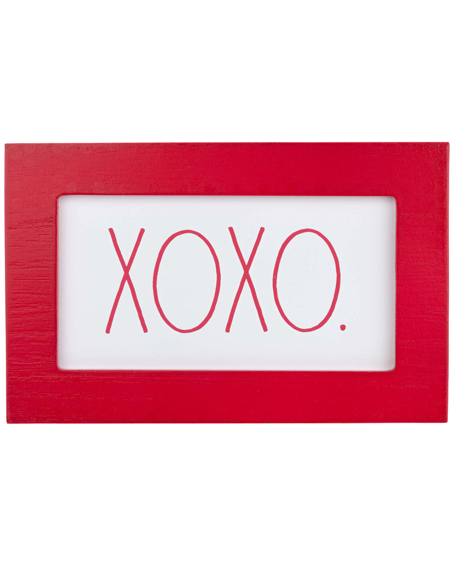 Rae Dunn “Xoxo” Freestanding Valentine Wooden Xoxo Sign | DesignStyles