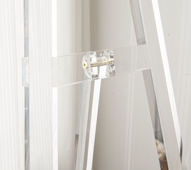 Simply Brilliant Acrylic Easel Stand with Gold Knobs | DesignStyles