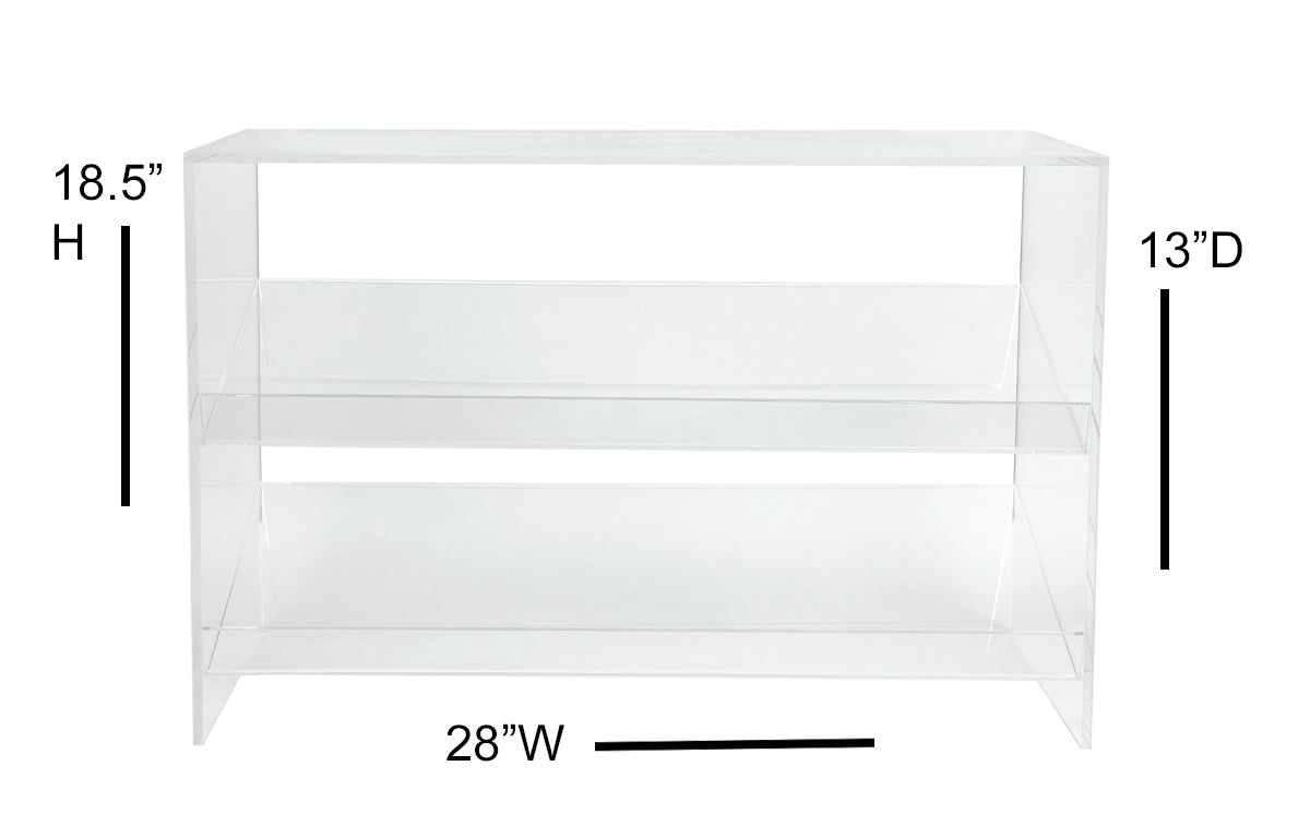 Acrylic Shoe Rack - Stylish & Attractive | Design Styles | DesignStyles