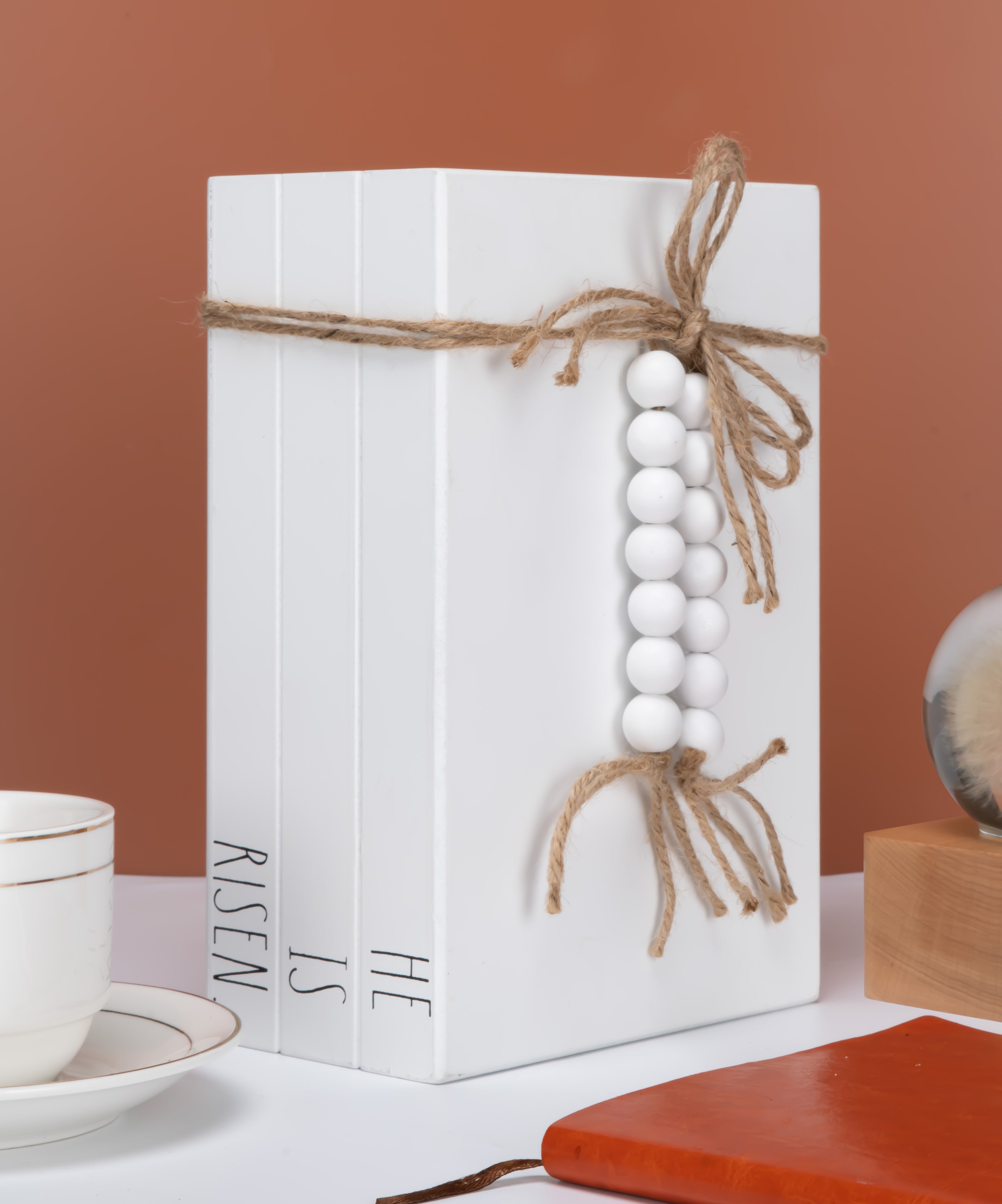 Rae Dunn “He Is Risen” Décor Books for Easter Décor | DesignStyles